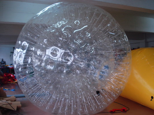PVC Outdoor Inflatable Sports Games / Inflatable Boccer Ball For Child Play