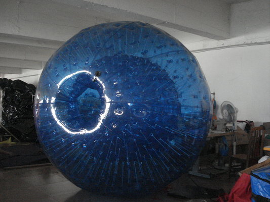 PVC Outdoor Inflatable Sports Games / Inflatable Boccer Ball For Child Play
