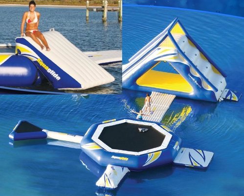 Commercial Inflatable Bounce House Pool Bouncer Park With Repair Kits And Pump