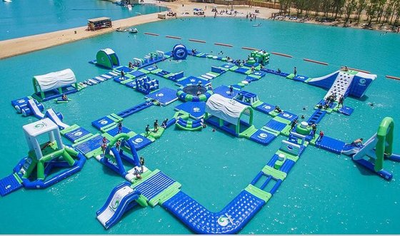 Large Inflatable Water Park water toys For water sports amusement equipment