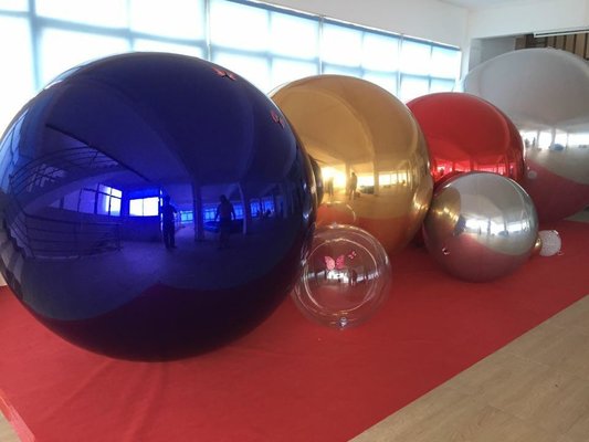 Werbungs-aufblasbare Spiegel-Ballone PVCs des langlebigen Gutes 0.3mm bunte für Modeschau