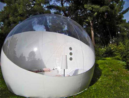 0.8 MMPVC InflatableTent Transparent Ten Tunnel Bubble For Comping / Sport