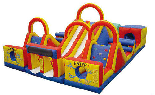 0.55mm PVC Tarpaulin Inflatable Toy / Inflatable Climbing Toys Kids Sports Games