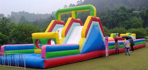 0.55mm PVC Tarpaulin Inflatable Toy / Inflatable Climbing Toys Kids Sports Games