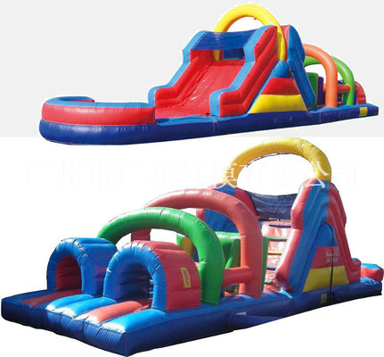 Inflatable Amusement Park Double & Triple Stitches Seams for Community