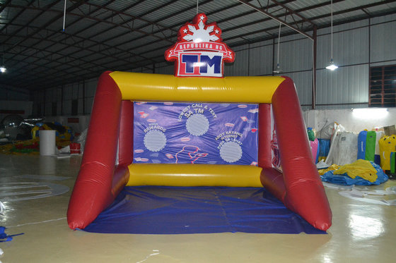 Inflatable Soccer Frame 0.55mm PVC Inflatable Sports Toys Custom