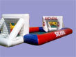 Inflatable Soccer Field Inflatable Soccer Frame For Playground / Amusement Park