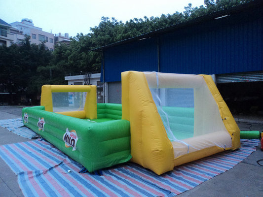 Inflatable Soccer Field Inflatable Soccer Frame For Playground / Amusement Park