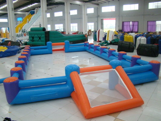 Inflatable Soccer Field Inflatable Soccer Frame For Playground / Amusement Park