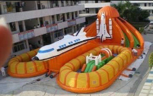 Inflatable PVC Castle , Inflatable Bounce House For Children With Mini Jumper Slide