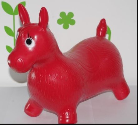 Environmental Protection Soft Plastic Inflatable Animal Toys , Inflatable Children Toys Custom