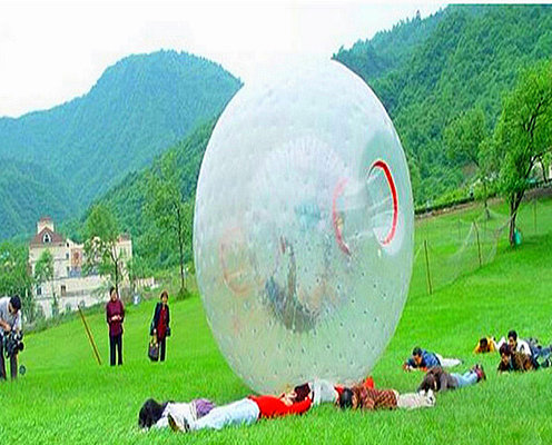 0.9mm PVC Inflatable Zorb Ball Grass Ball , Inflatable Toys FOR Water Or Land