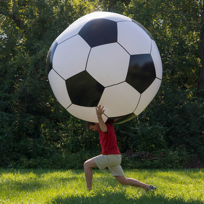 PVC Inflatable Beach Ball Inflatable Toys Ball Color Size Logo Can Be Customized