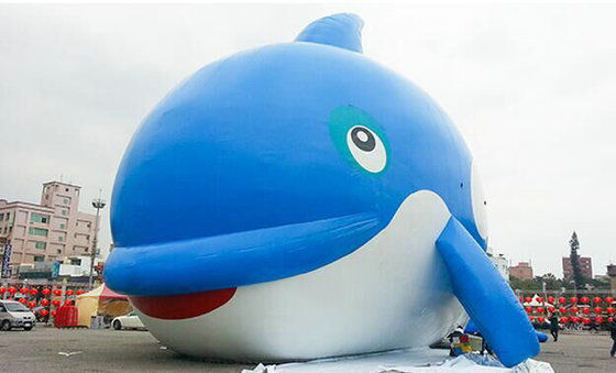 16 Feet Inflatable Tiger Whale Inflatable Dolphin Inflatable Tuna Lights