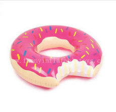 Customizable Inflatable Swim Ring Color Single Double Cartoon Candy Inflatable Laps