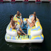 Amusement Park Pvc Inflatable Water Toys Inflatable Water Sofa For Family