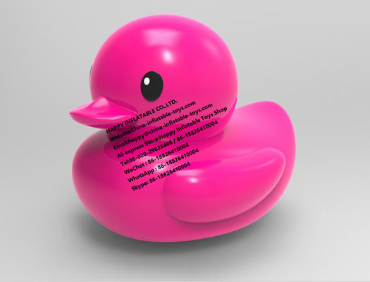 inflatable rubber duck customized  pink duck 3m high pvc tarpaulin inflatable toys
