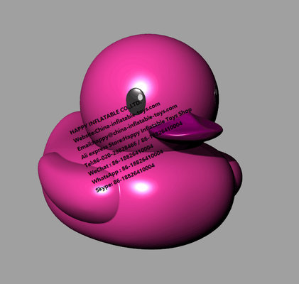 inflatable rubber duck customized  pink duck 3m high pvc tarpaulin inflatable toys