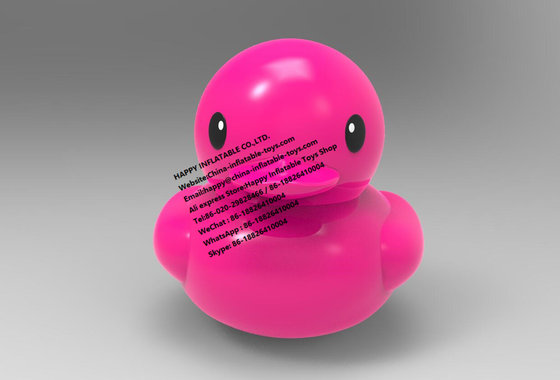 inflatable rubber duck customized  pink duck 3m high pvc tarpaulin inflatable toys
