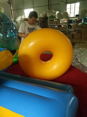 1 Meter In Diameter Yellow Inflatable Ski Sleigh For Adults And Children Snow Skiing