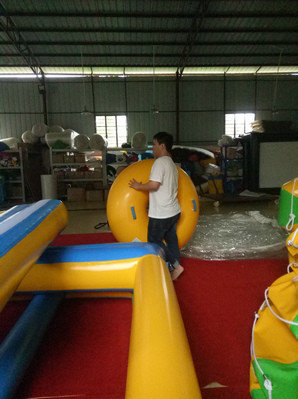1 Meter In Diameter Yellow Inflatable Ski Sleigh For Adults And Children Snow Skiing