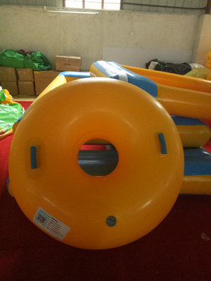 1 Meter In Diameter Yellow Inflatable Ski Sleigh For Adults And Children Snow Skiing