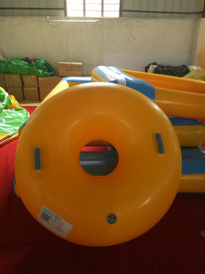 1 Meter In Diameter Yellow Inflatable Ski Sleigh For Adults And Children Snow Skiing
