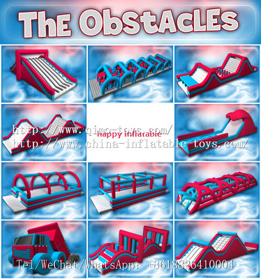 Large inflatable playground running exercise for kids to have fun and stronger the body