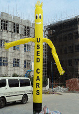 Inflatable Advertising Products , 210D Oxford Cloth Inflatable Air Dancer Wtth Air Pump And Repair Kit