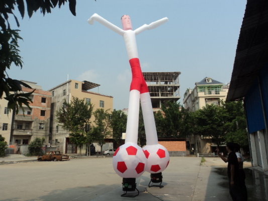 Inflatable Advertising Products , 210D Oxford Cloth Inflatable Air Dancer Wtth Air Pump And Repair Kit