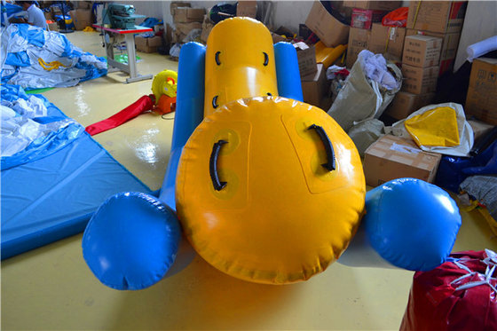 Single Tube Inflatable Water Totter / Inflatable Water Seesaw For Water Sports