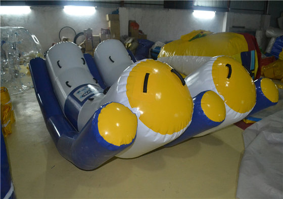Single Tube Inflatable Water Totter / Inflatable Water Seesaw For Water Sports