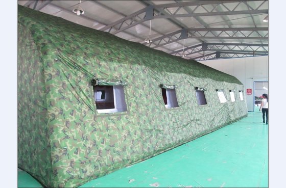 Durable PVC tarpaulin Inflatable Tent For Summer Student Group Activity