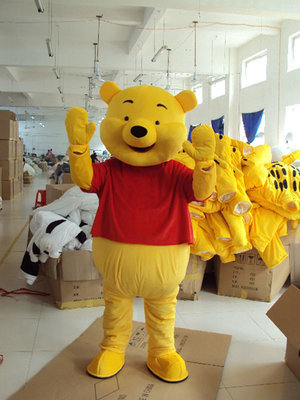 Color Flannelette Cartoon Characters Used For Advertising Or The Party Dress Up