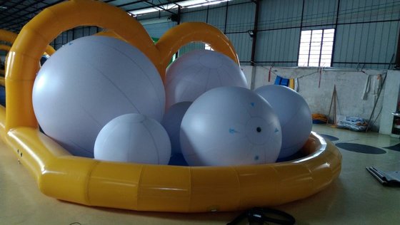 Custom Advertising Balloons Round Ball For Indoor Decoration / Mall Decoration