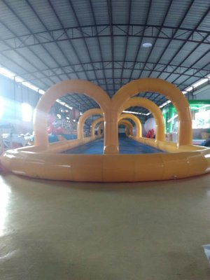 Giant Inflatable Sports Games For Outdoor Adventure / Team Bonding Activity