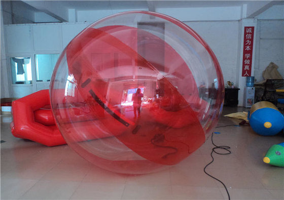 0.8 MM PVC Outdoor Inflatable Sports Games / Inflatable Water walking Ball For Child