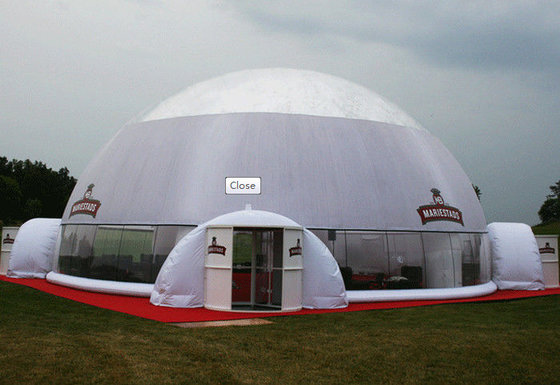 420D Beautiful Inflatable Dome Tent Inflatable Yard Tent Fireproof Good Tension