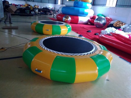 0.9MM PVC Tarpaulin Kids Inflatable Water Toys Totter For Amusement Park