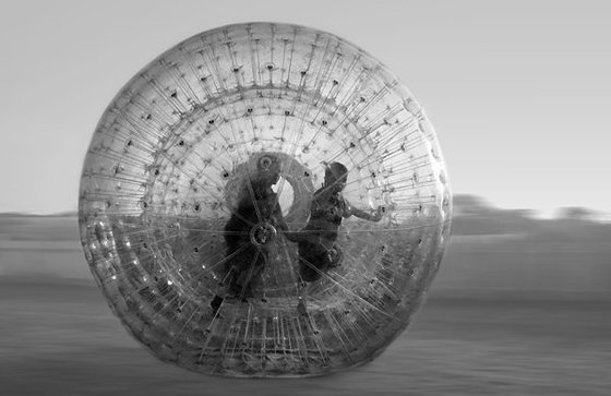PVC Interesting Transparent Inflatable Zorb Ball Water Entertainment Ball also Space walking balls