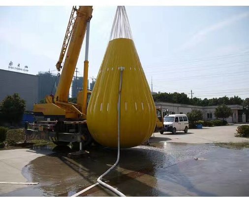Yellow Custom Inflatable Products Customized Thickness PVC Bag For Balancing