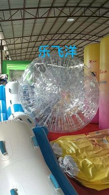 Fireproof Sport Product Inflatable Toy 0.9mm Transparent PVC Hitting Ball