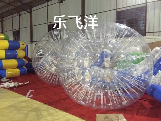 Fireproof Sport Product Inflatable Toy 0.9mm Transparent PVC Hitting Ball