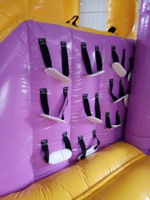 Customized Mini Inflatable Water Park Children Amusement House 420D Oxford Cloth
