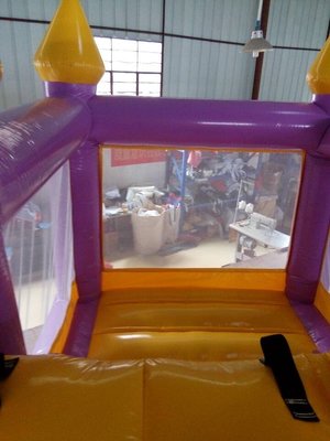 Customized Mini Inflatable Water Park Children Amusement House 420D Oxford Cloth