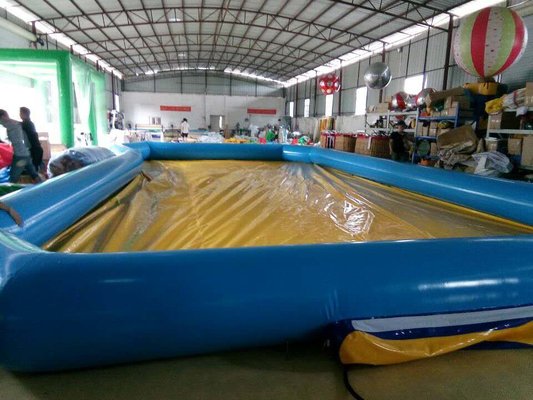 Customized 0.9 Mm PVC Tarpaulin Inflatable Family Pool For Baby