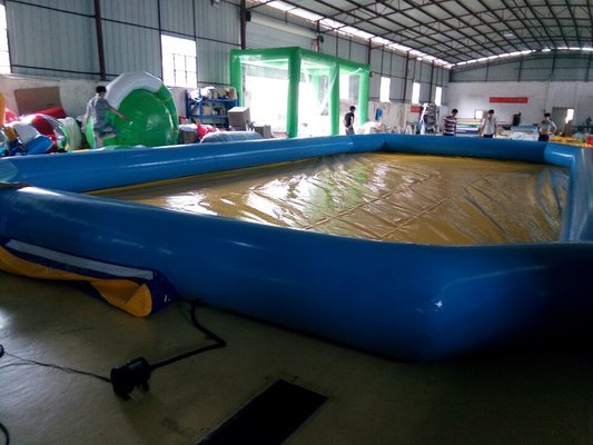 Customized 0.9 Mm PVC Tarpaulin Inflatable Family Pool For Baby