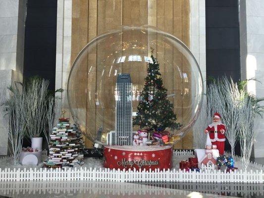 0.8 Mm Transparent PVC Ball Custom Inflatable Products With Base