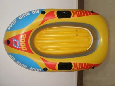 Summer Fireproof Rubber PVC Inflatable Boat For Stream Activity