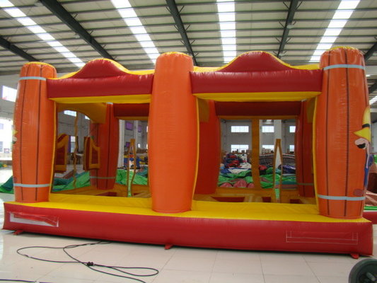 Interesting 0.45+0.55MM PVC Tarpaulin Inflatable Toy Inflatable Bouncer Castle